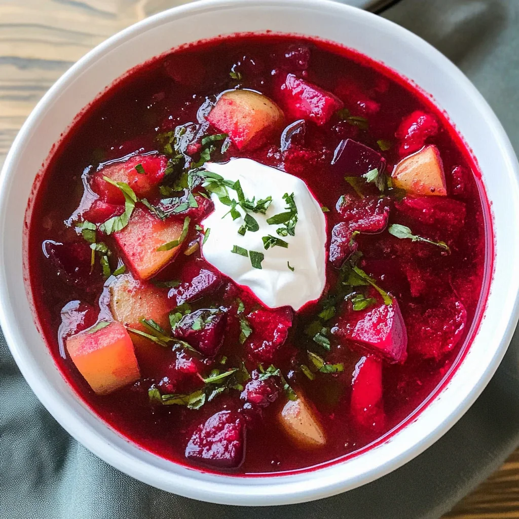 Classic Borscht Recipe (Beet Soup)