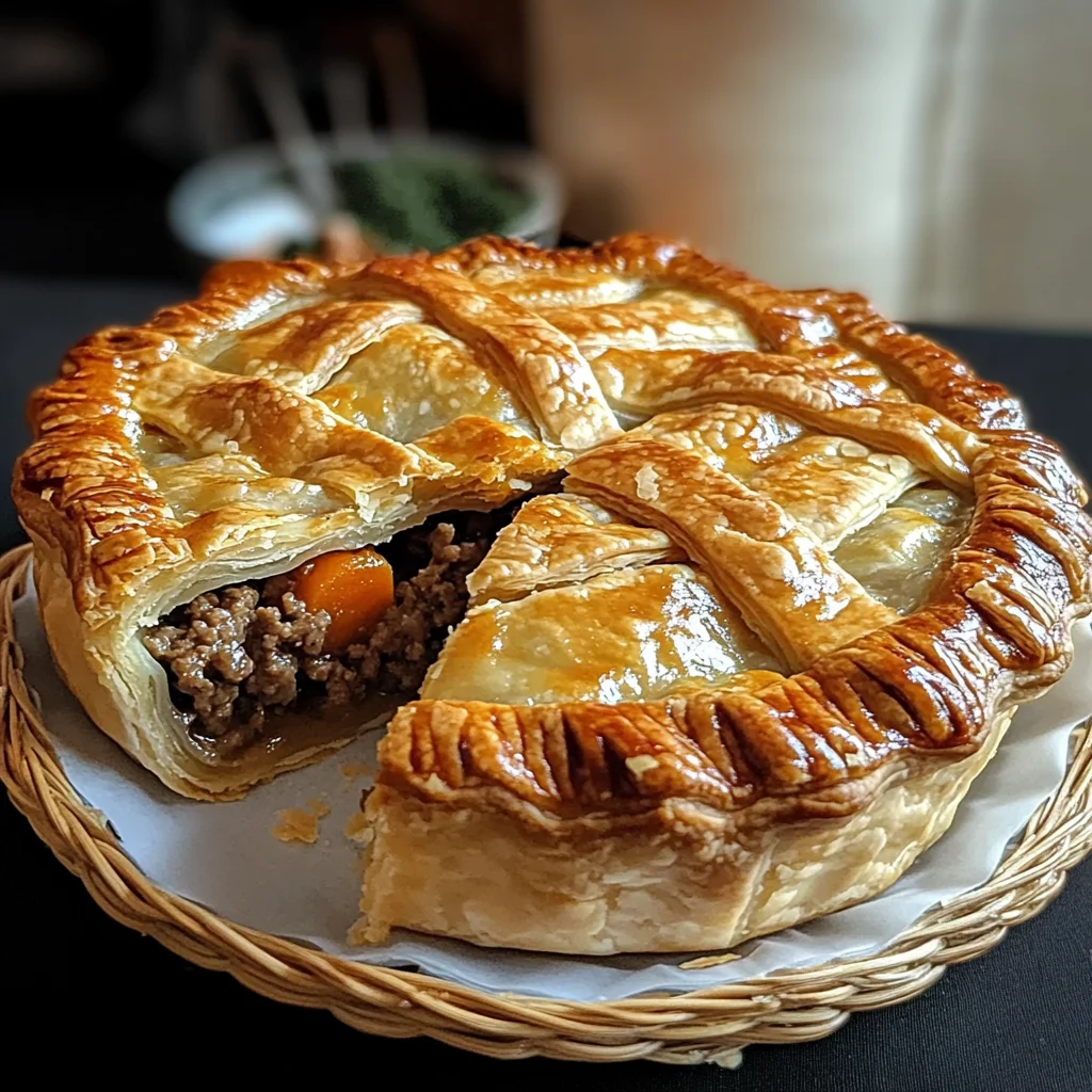 Traditional Meat Pie Recipe That Brings a Cozy British Charm
